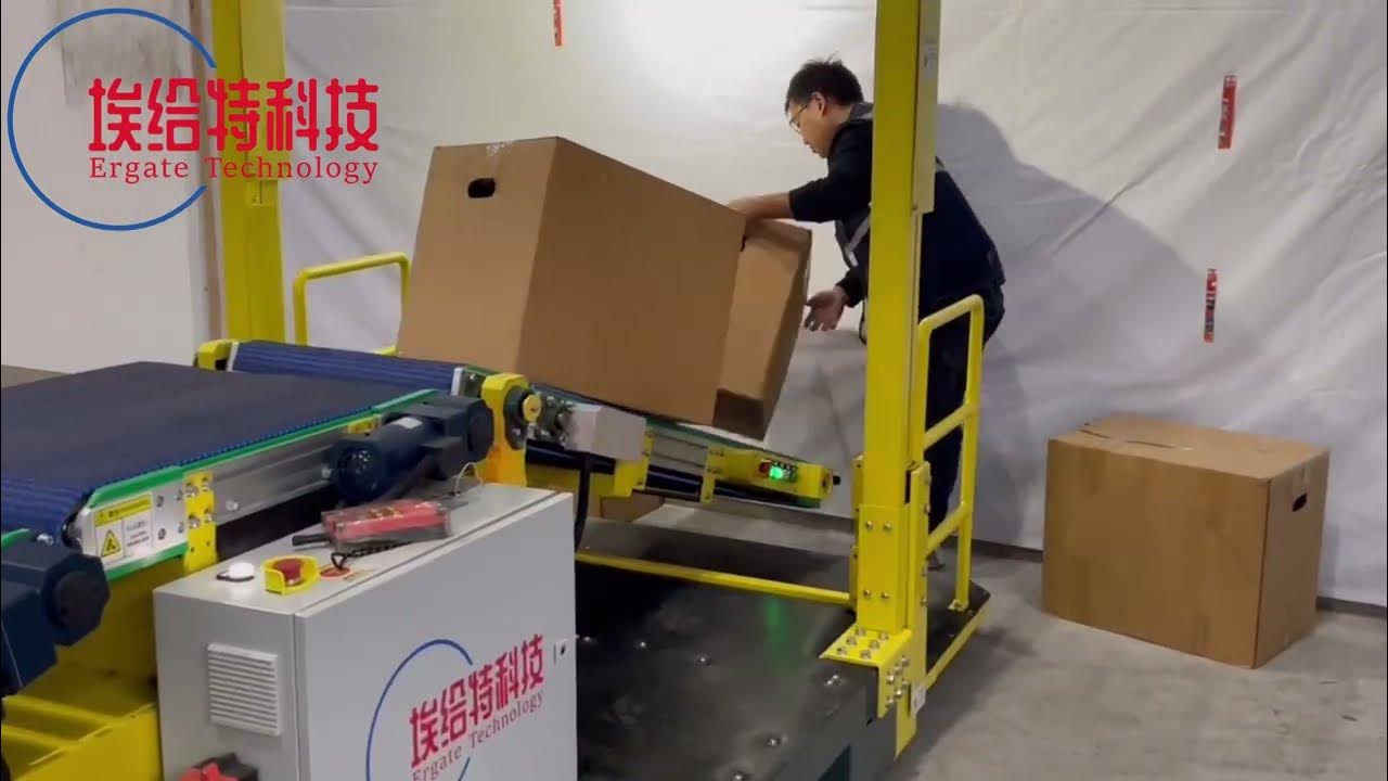 How To Optimize Unloading Conveyor Systems For Maximum Efficiency.#conveyor #warehouse #loading ...