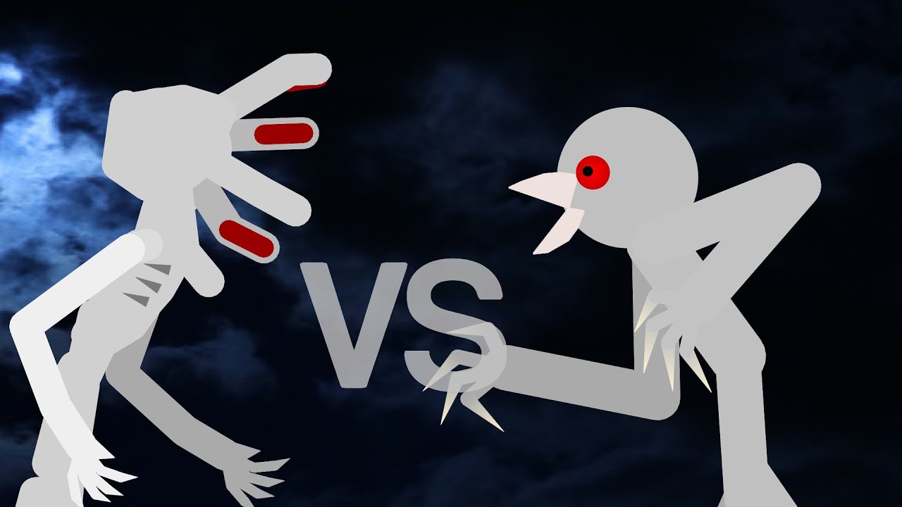 Demogorgon VS God Of Chikens (Trevor Henderson) Stick Nodes Animation ...