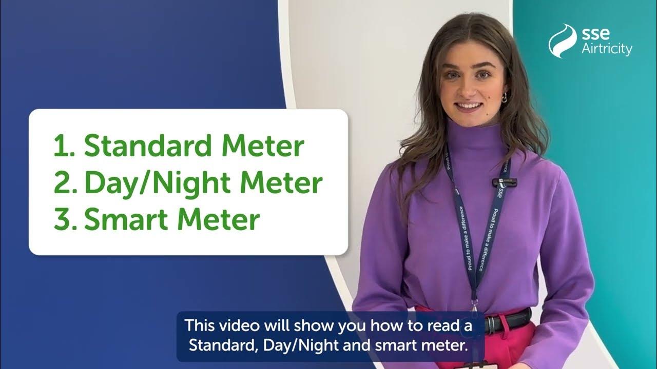 Submitting a meter reading | SSE Airtricity - YouTube