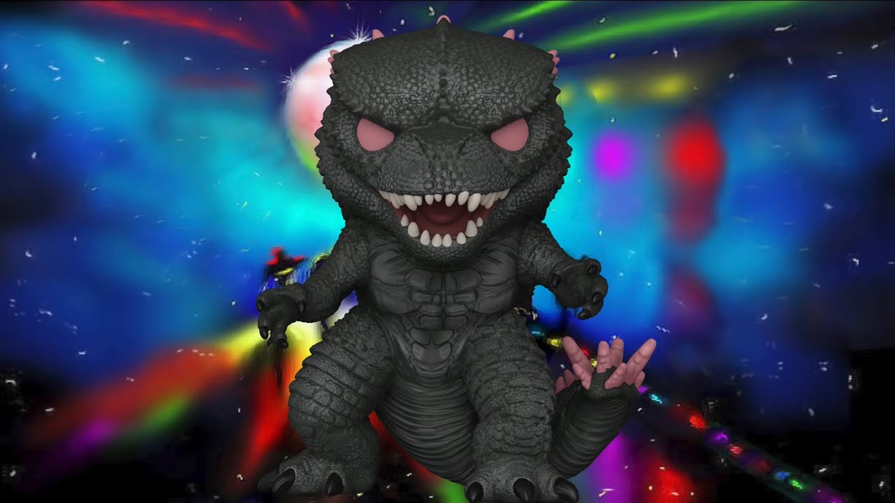 Godzilla (Open Sesame, Funky Monkey Dance) Collin's Bear Animation ...