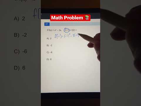 Math Problem Using Algebra & Plugging in Values for X with ...