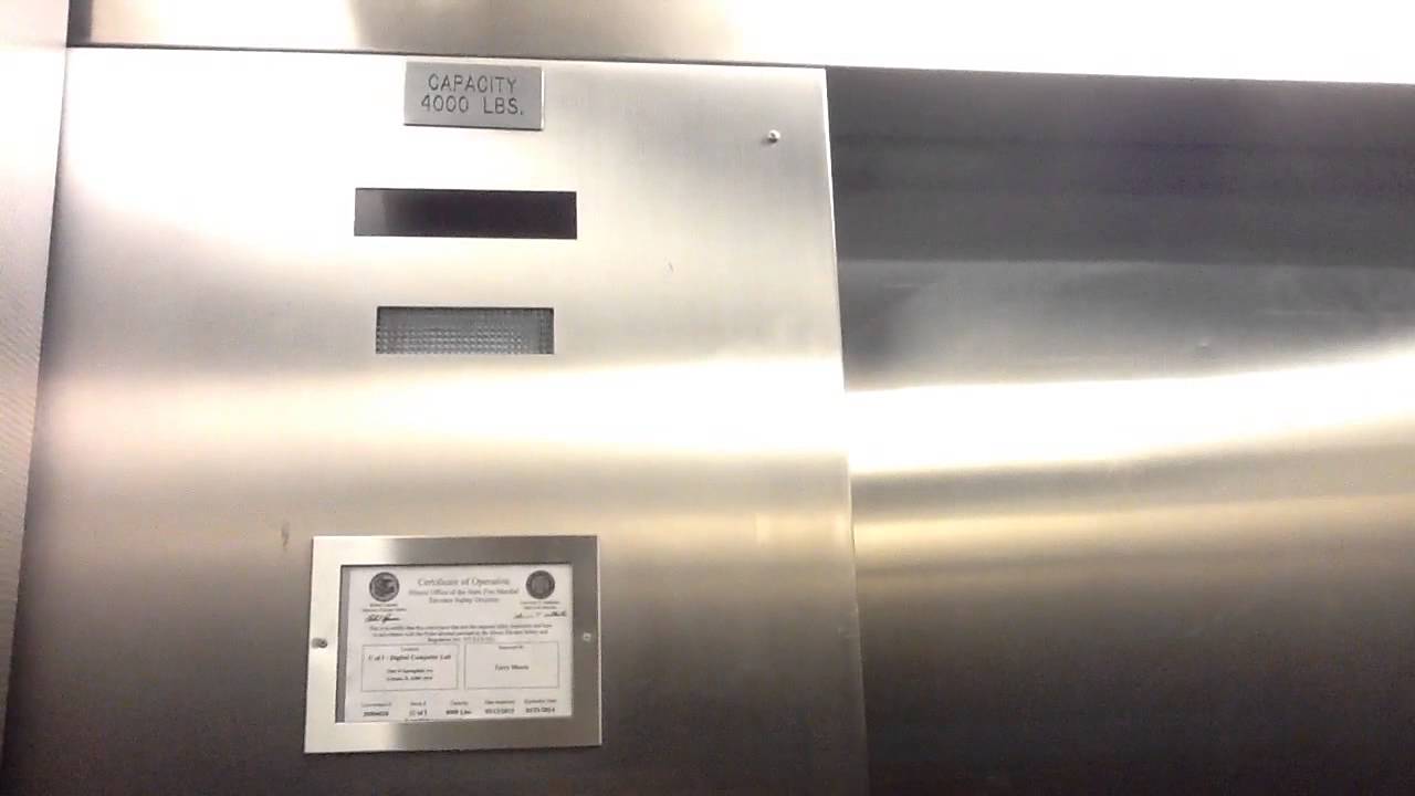 Dover Hydraulic Elevator @ The Digital Computer Lab - YouTube