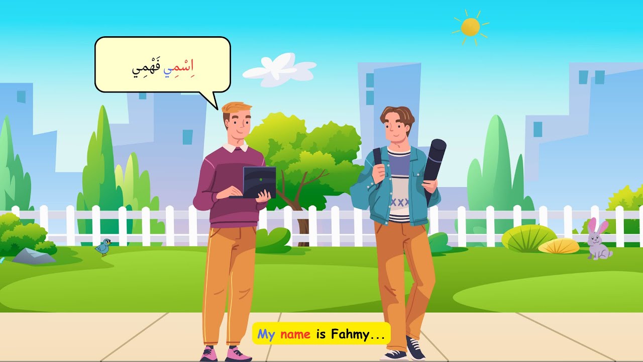 Learn How To Greet And Introduce Yourself In Arabic | Creative Video ...