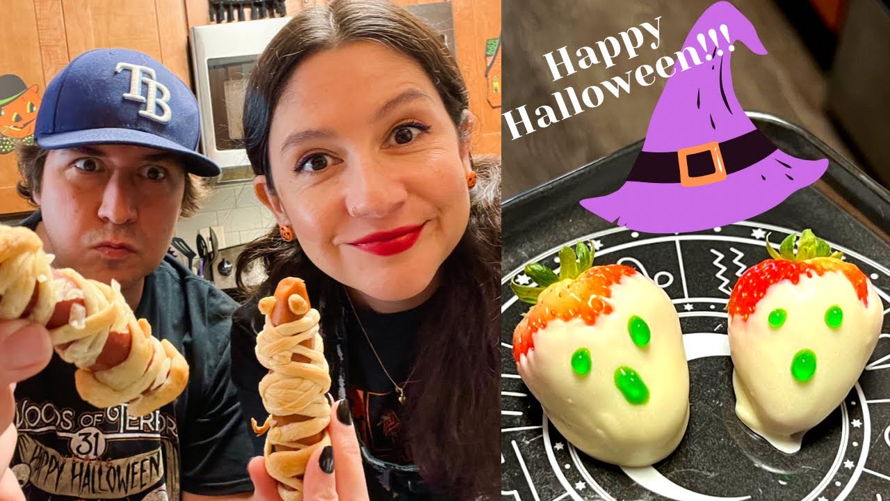 Happy HALLOWEEN!!!🎃 Spooky Cooking with Cris & Jay!! Easy & Adorable ...
