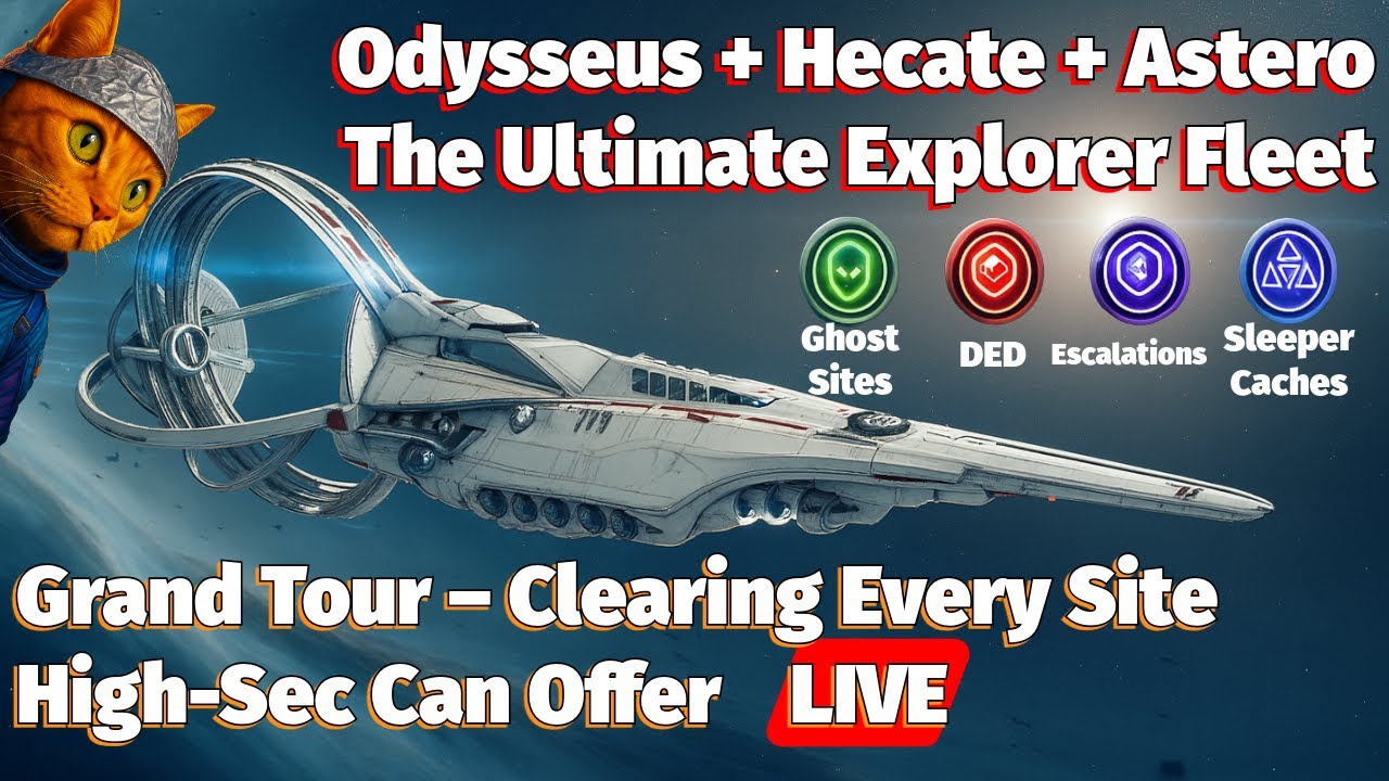 EVE Online. (3) Odysseus + Hecate + Astero - The Ultimate Explorer ...