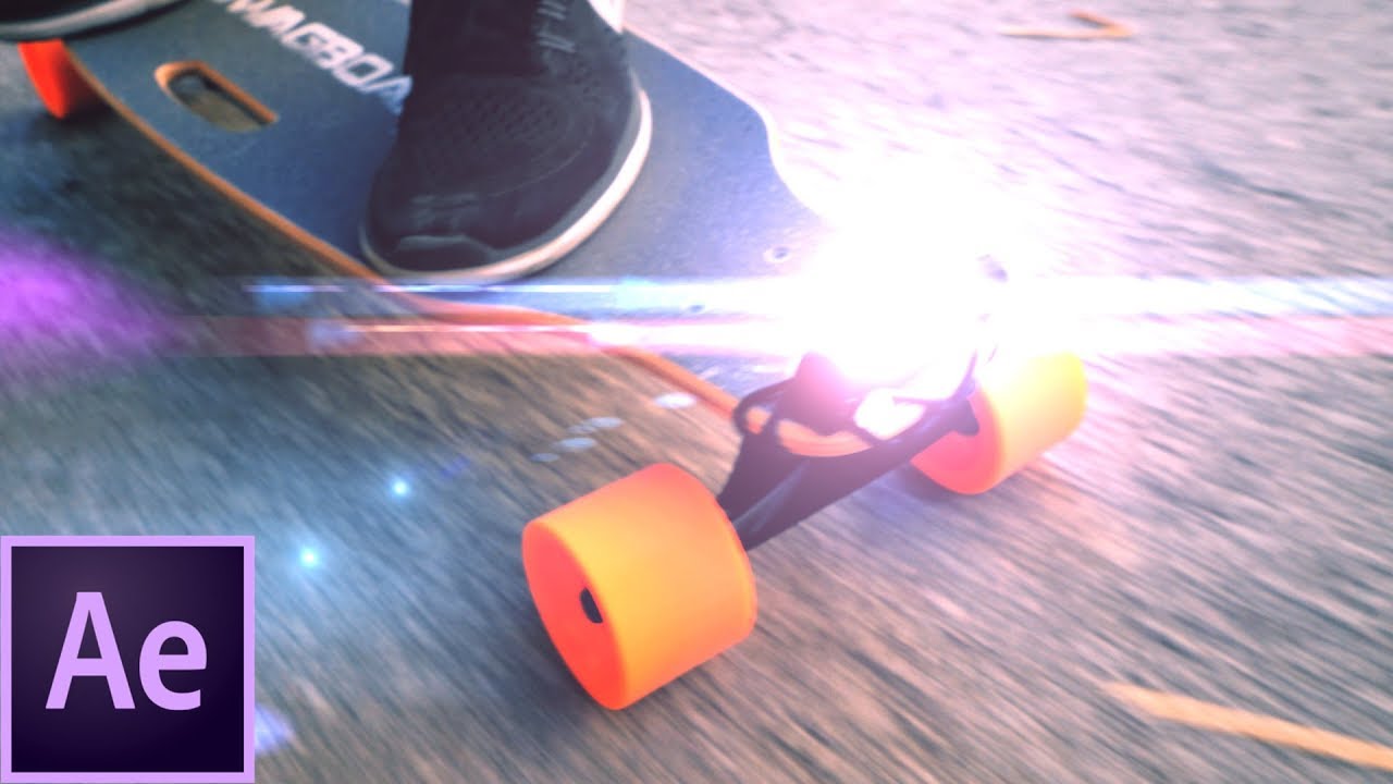 After Effects Tutorial: Police Light Effects With Optical Flares - YouTube