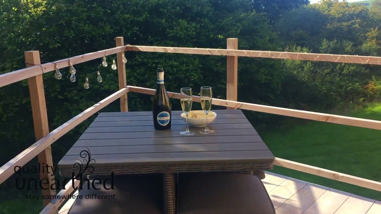 Ty'R Onnen Treehouse | Quality Unearthed | Ceredigion | Wales - YouTube