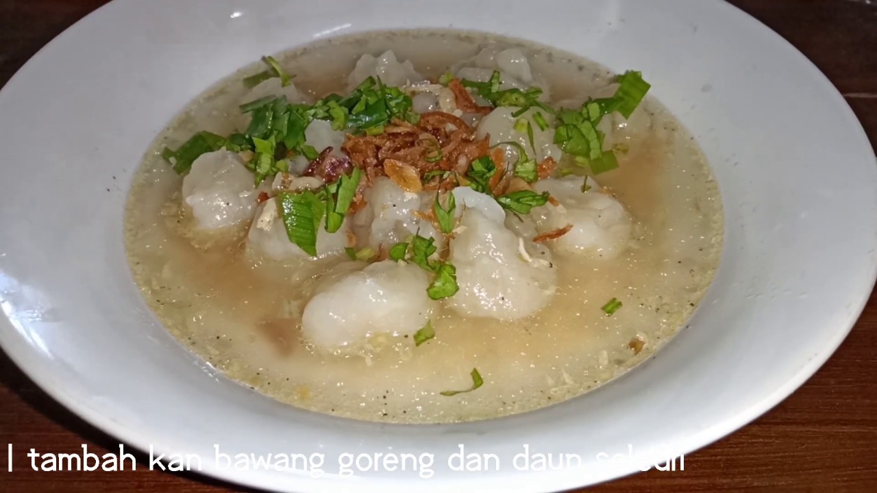 Tekwan DOS | tekwan sagu, cuma takaran sendok!! | Tanpa telur # ...