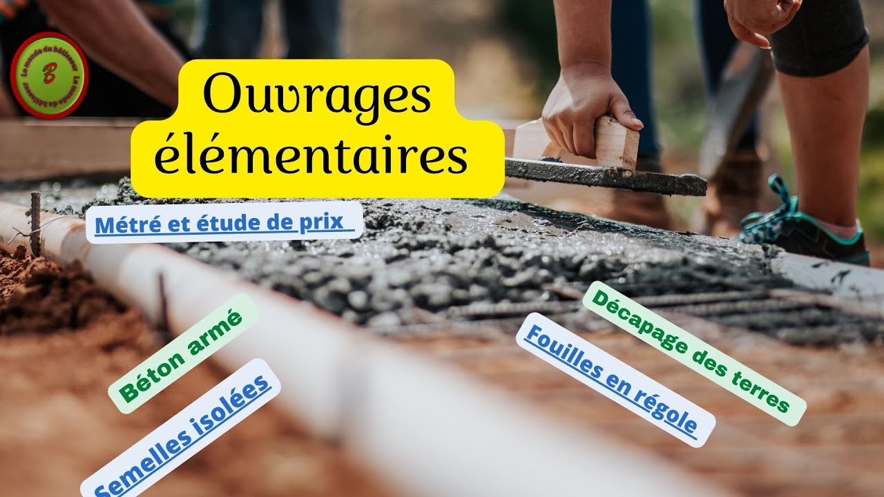 Métré et étude de prix: La décomposition d'un projet/Les ouvrages ...