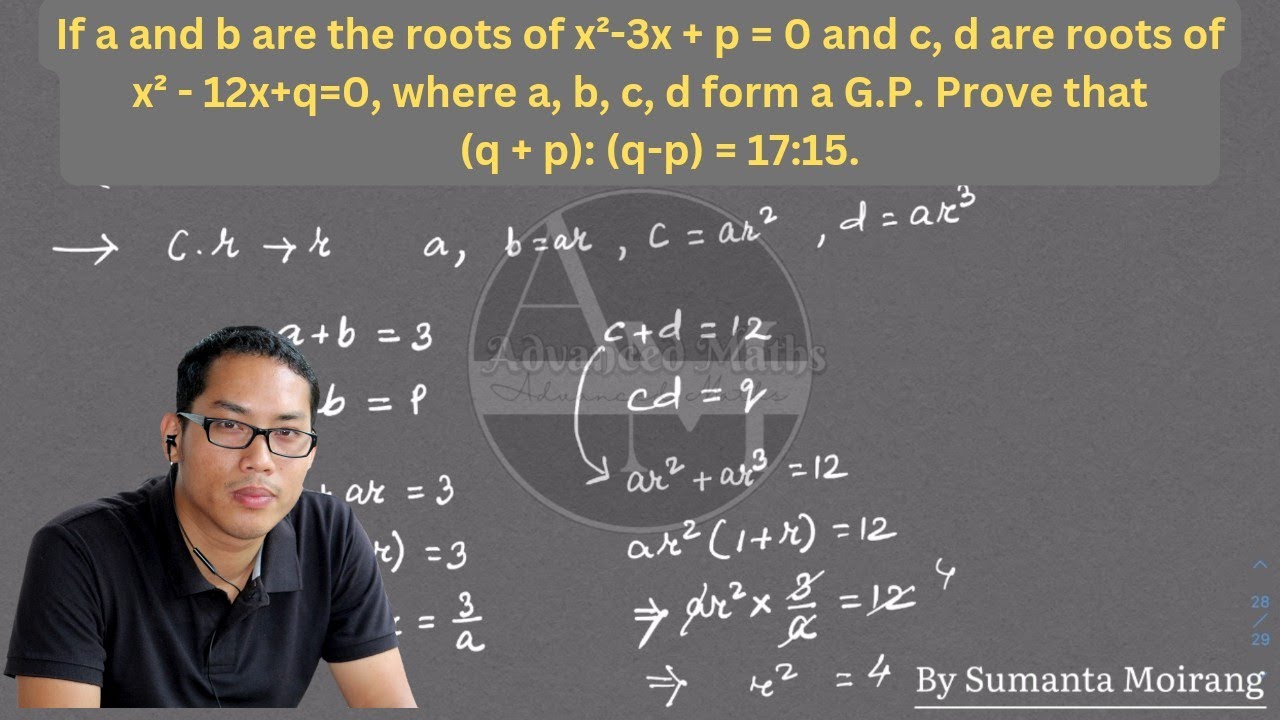 If A And B Are The Roots Of X 3x P 0 And C D Are Roots Of X if-a-and-b-are-the-roots-of-x-3x-p-0-and-c-d-are-roots-of-x