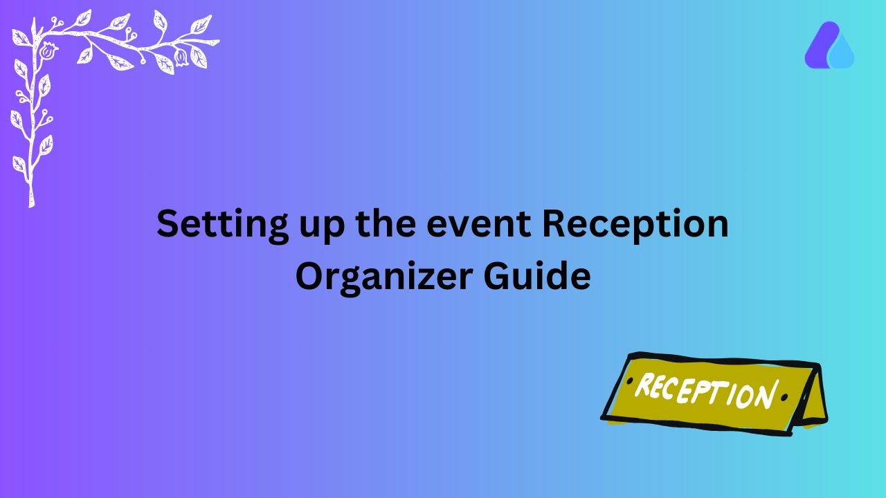 How to setup Airmeet event reception page? | 2024 | #organizerguide - YouTube