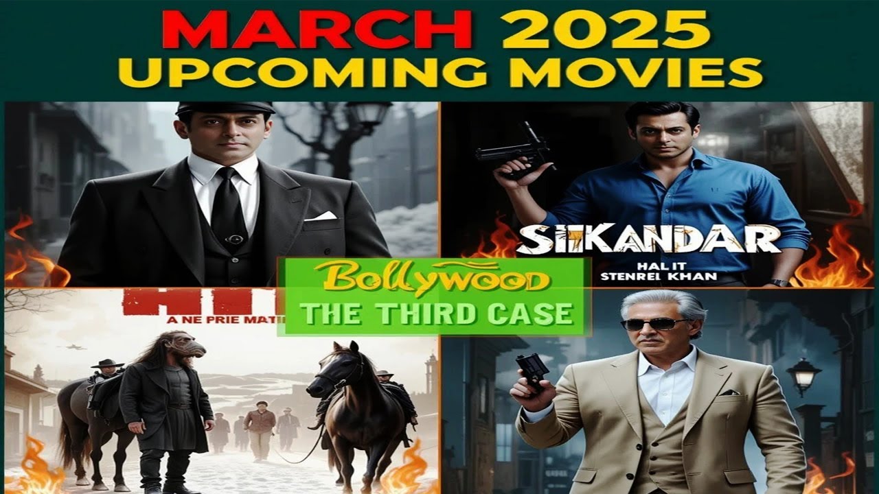 Top 10 Upcoming Movies You Can't Miss in March 2025 ! - YouTube