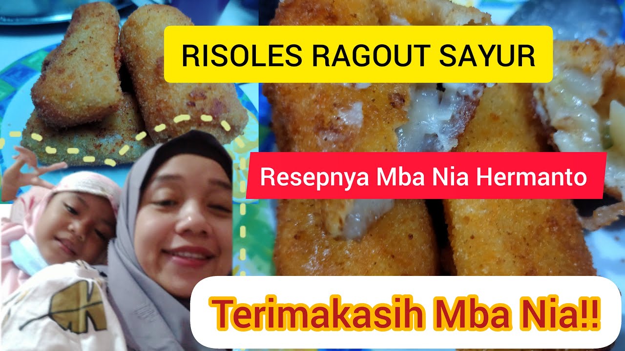 RESEP RISOLES ROGUT SAYUR!? DIJAMIN ENAK! BISA BUAT IDE JUALAN, CEMILAN ...