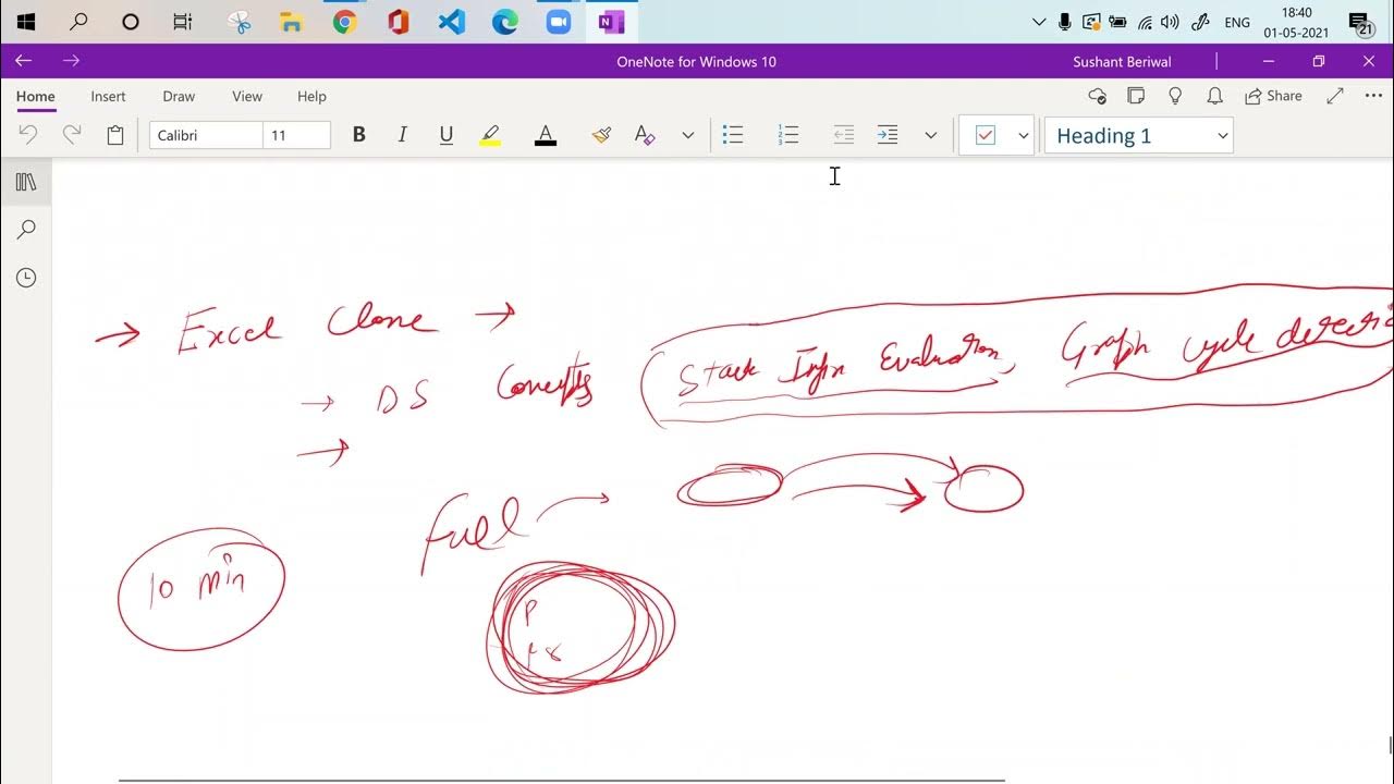 Excel Clone Lec 22 - YouTube