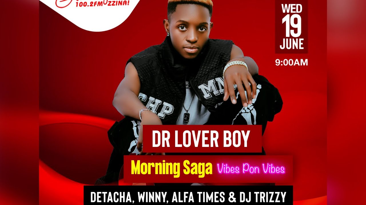 Dr Lover Boy Live on The Zzina Morning Saga - YouTube