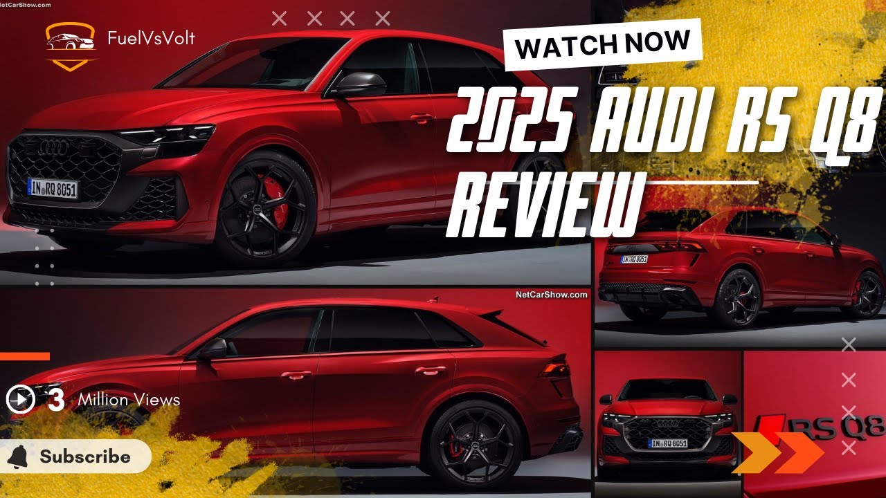 2025 Audi RS Q8 Review | Audi RS Q8 vs BMW X6 M comparison | Audi RS Q8 2025 driving experience ...