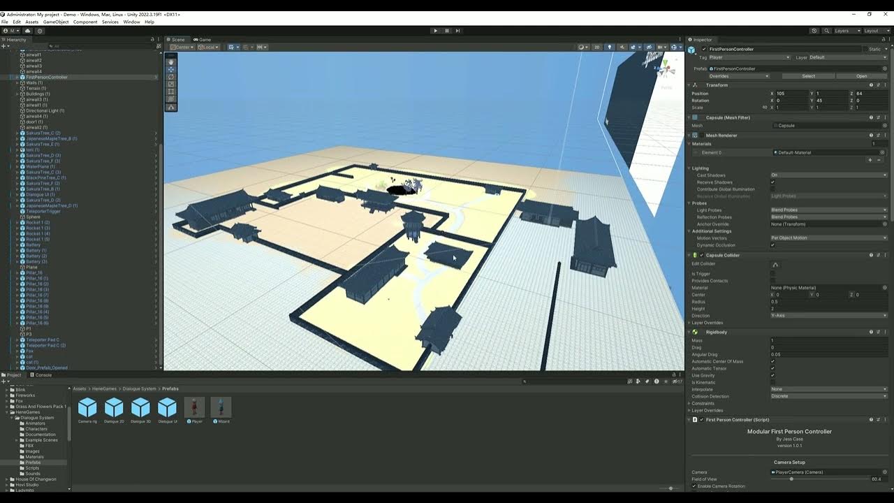 Video of Unity project - YouTube