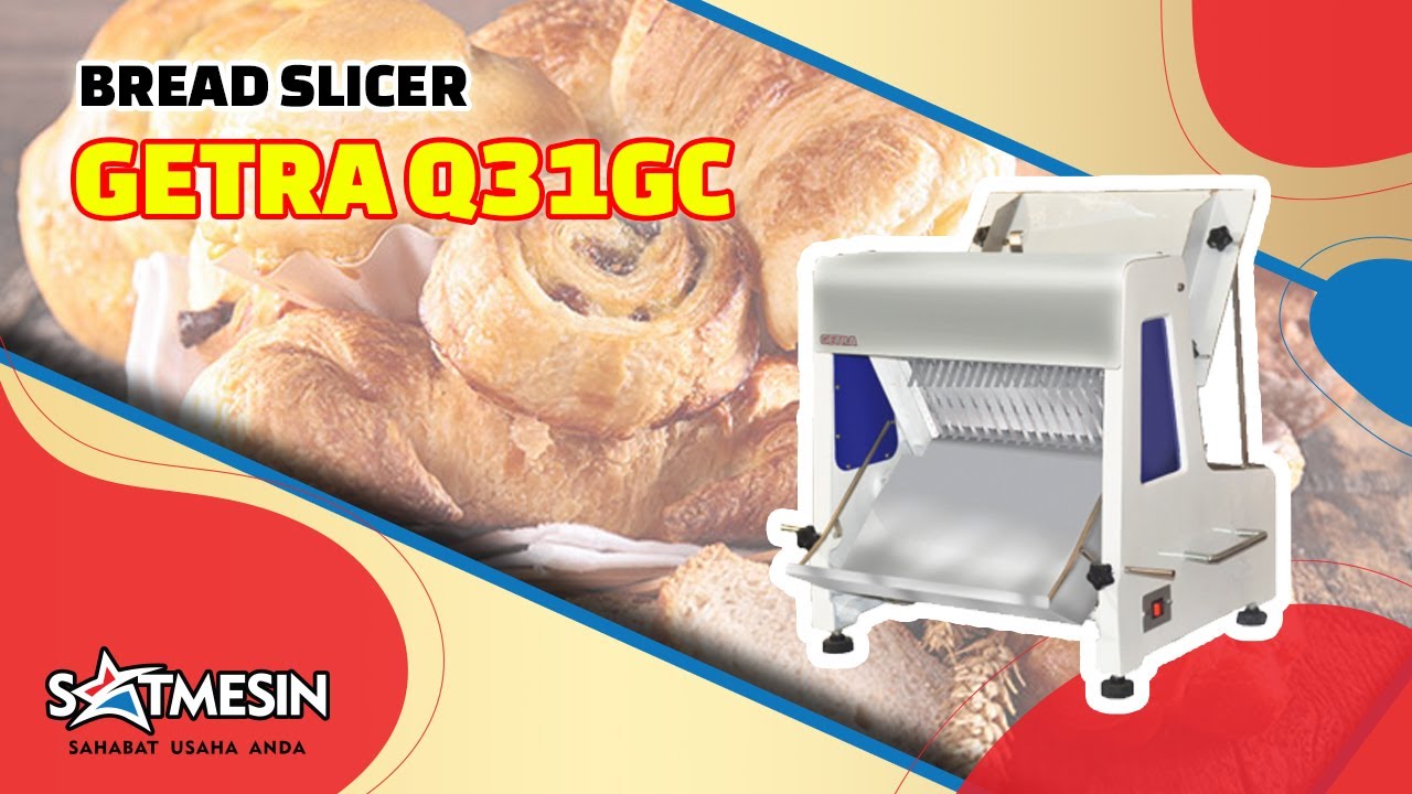 Bread Slicer Getra Q31GC - YouTube