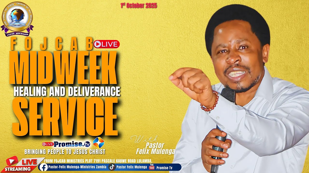 THERE IS NO YOU WITHOUT GOD ALMIGHTY | FOJCAB MID-WEEK SERVICE | PASTOR ...