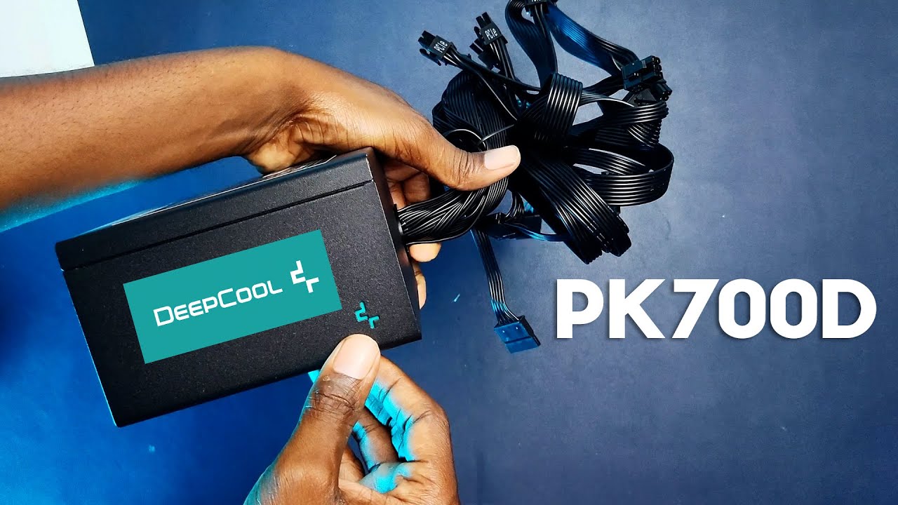 DeepCool PK700D Power Supply Unboxing - YouTube