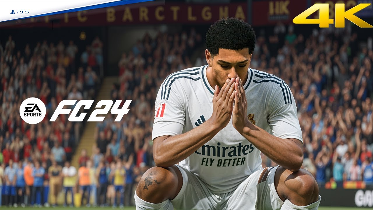 FC 24 Ultra Realistic (Insane) Low Cam & Turf Mod - El Clasico 4K - YouTube