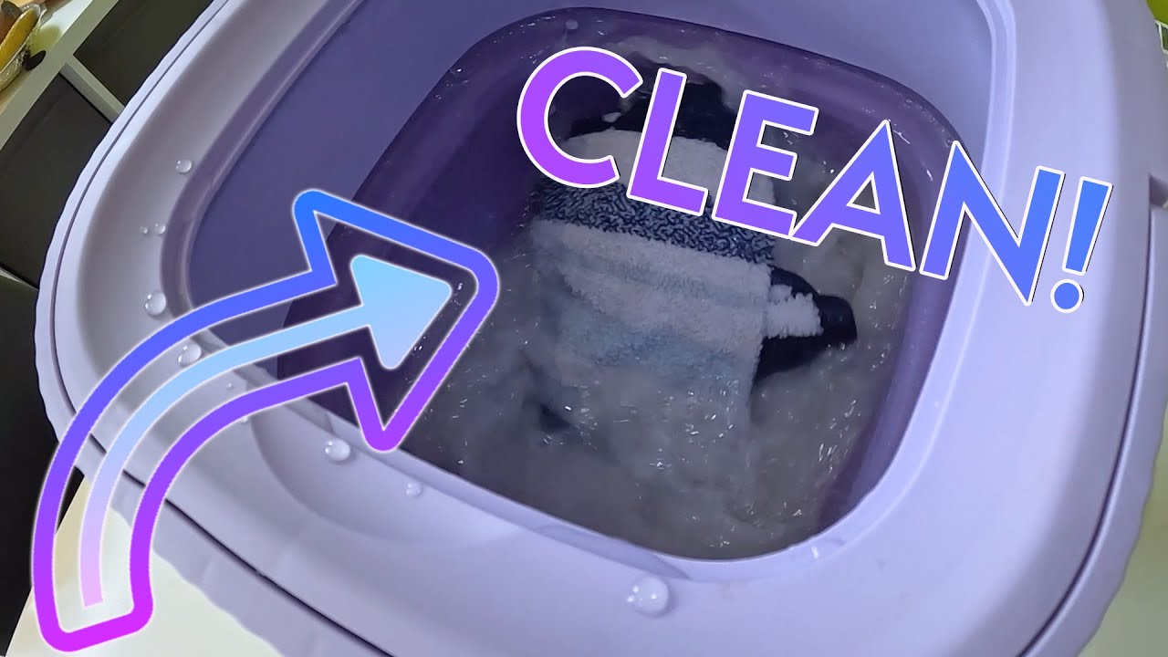 This Portable Washing Machine will surprise you! (DXJJ Portable Washing ...