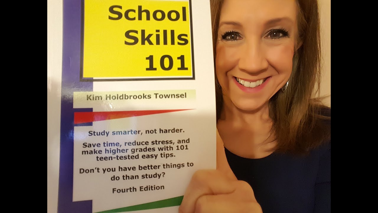 School Skills 101 | Tips 7, 8, & 9 from author Kim Townsel - YouTube