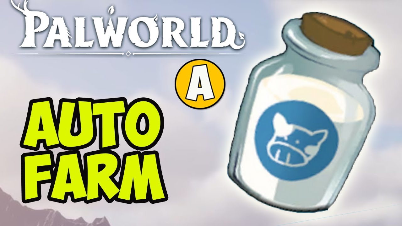 Palworld MILK Farm (FULL AFK) | Palworld how to build Milk Farm - YouTube