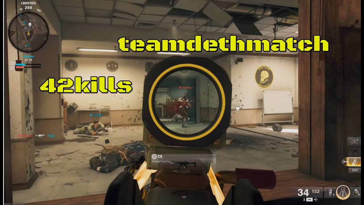 CALL OF DUTY bo6 TDM 42KILLS ON SUBSONIC - YouTube