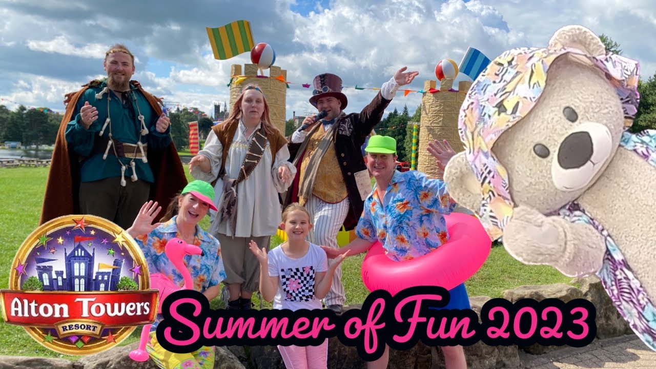 Alton Towers - Summer of Fun! Vlog 3rd August 2023 - YouTube