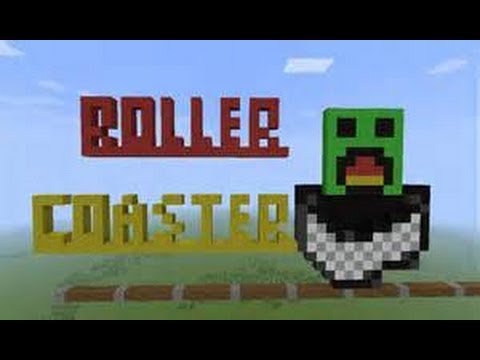 worlds longest minecraft roller coaster part 1 - YouTube