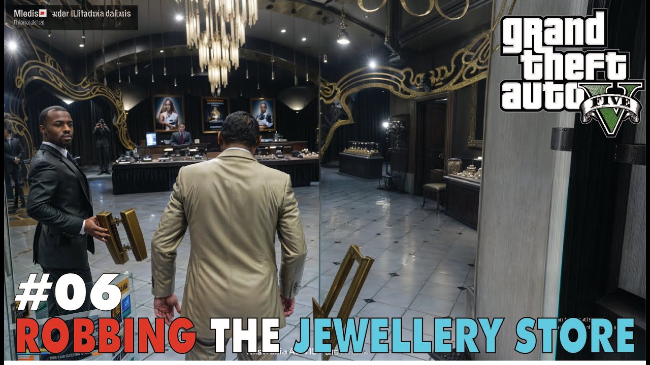 PREPARING FOR THE JEWELRY HEIST | GTA 5 JEWELRY STORE MISSION ...