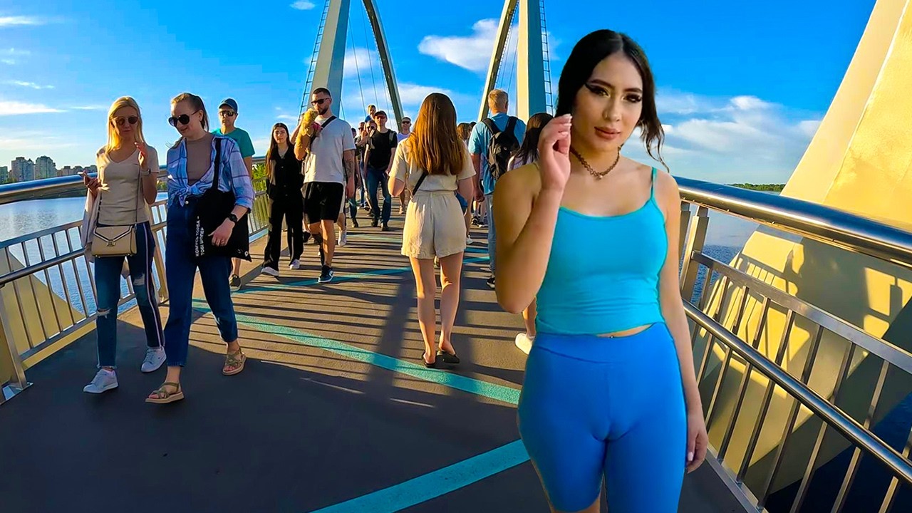 ⁴ᴷ THIS IS LIFE IN UKRAINE 🇺🇦 Walk in Kyiv far from the city center ...