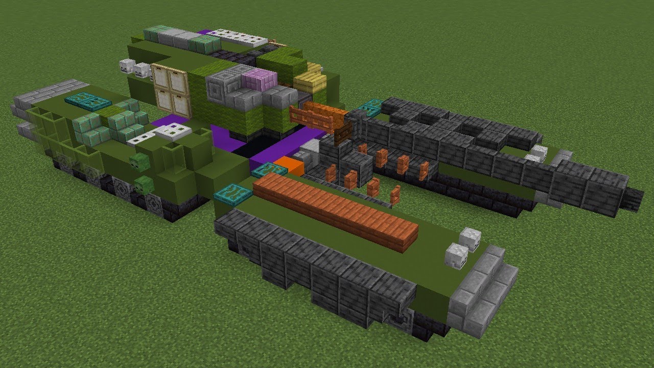 Minecrafting Tutorial - Transformers Armada Megatron Tank Build - YouTube