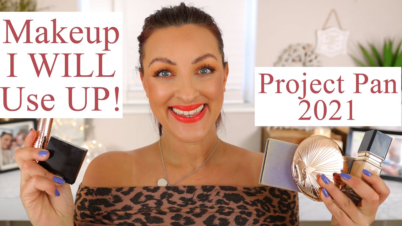 Makeup I WILL Use UP This YEAR! PROJECT PAN - YouTube