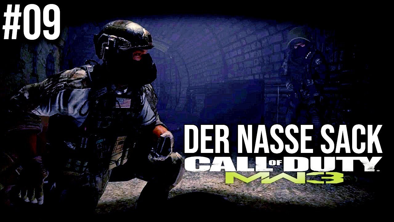 CoD: MW 3 - Single Player Kampagne #09 - Der nasse Sack - Deutsch - No ...
