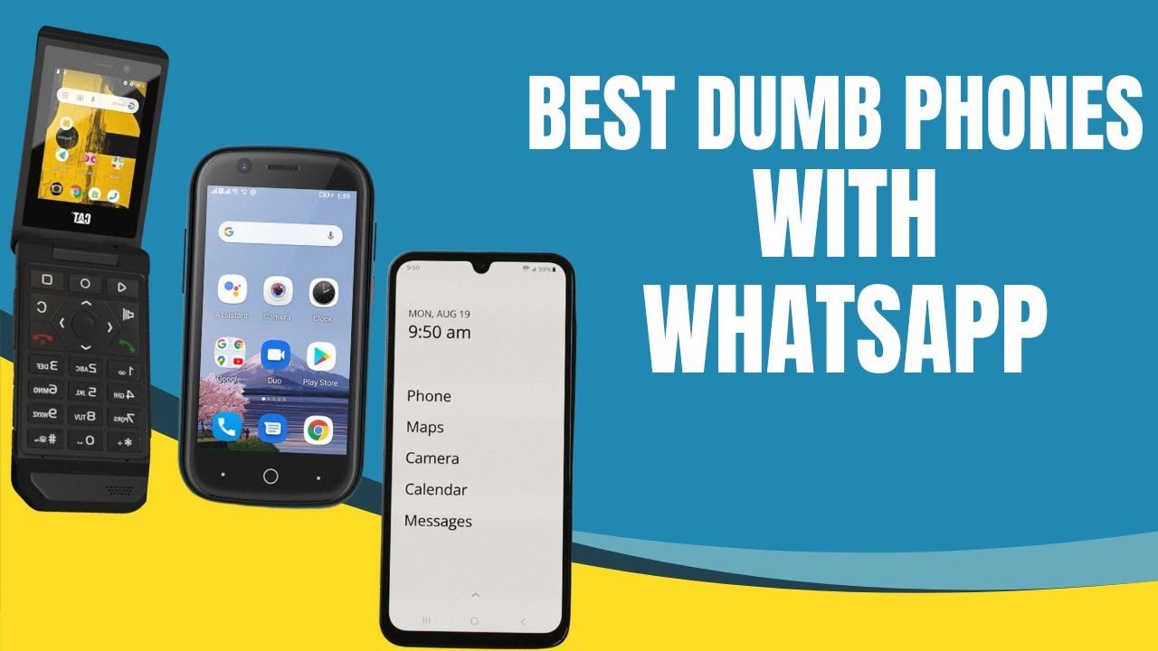 Top 6 Best Dumb Phone with WhatsApp - YouTube