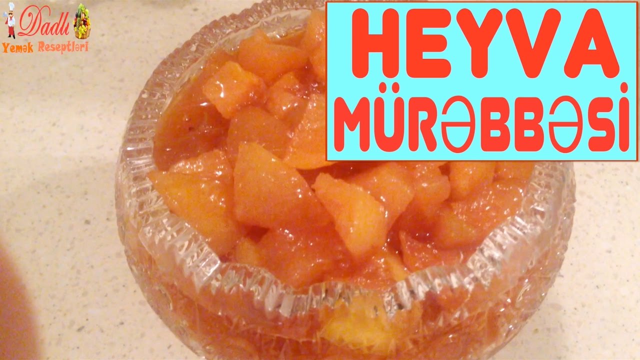 Heyva Mürebbesi Hazırlanması | Dadlı Yemek Reseptleri - YouTube