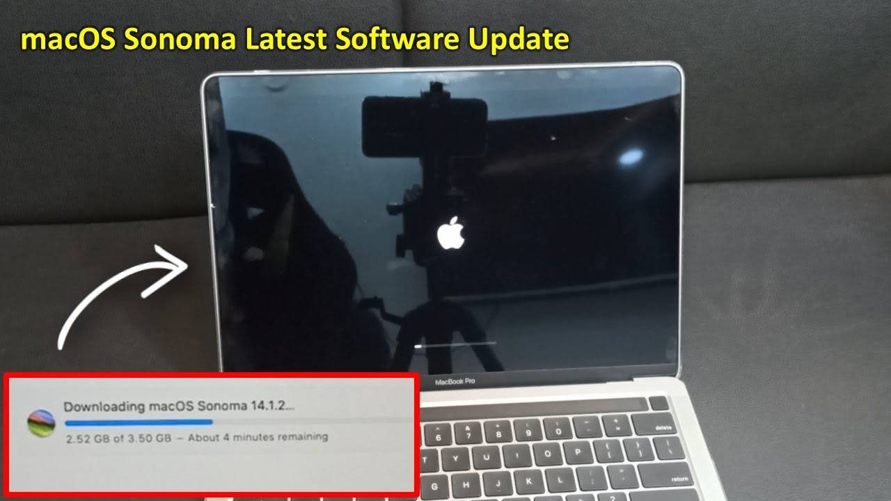 How to Update MacBook Pro | macOS Sonoma 14.1.2 | MacBook Latest ...