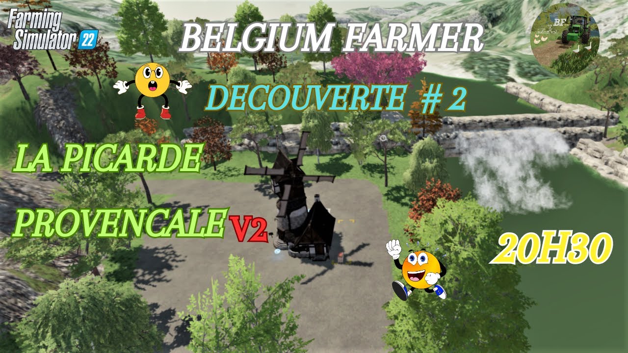 FS 22 LA PICARDE PROVENCALE V 2 découverte # 2 - YouTube