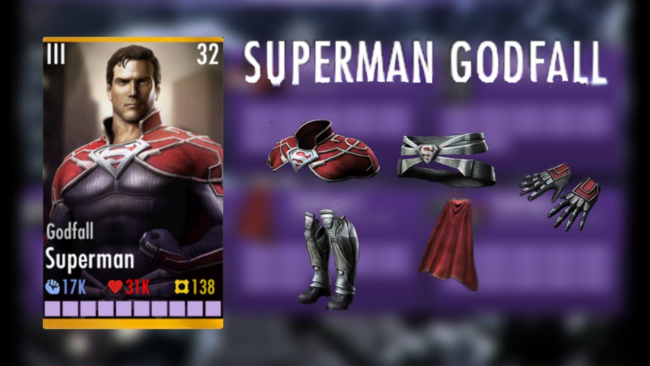 Godfall Superman Injustice