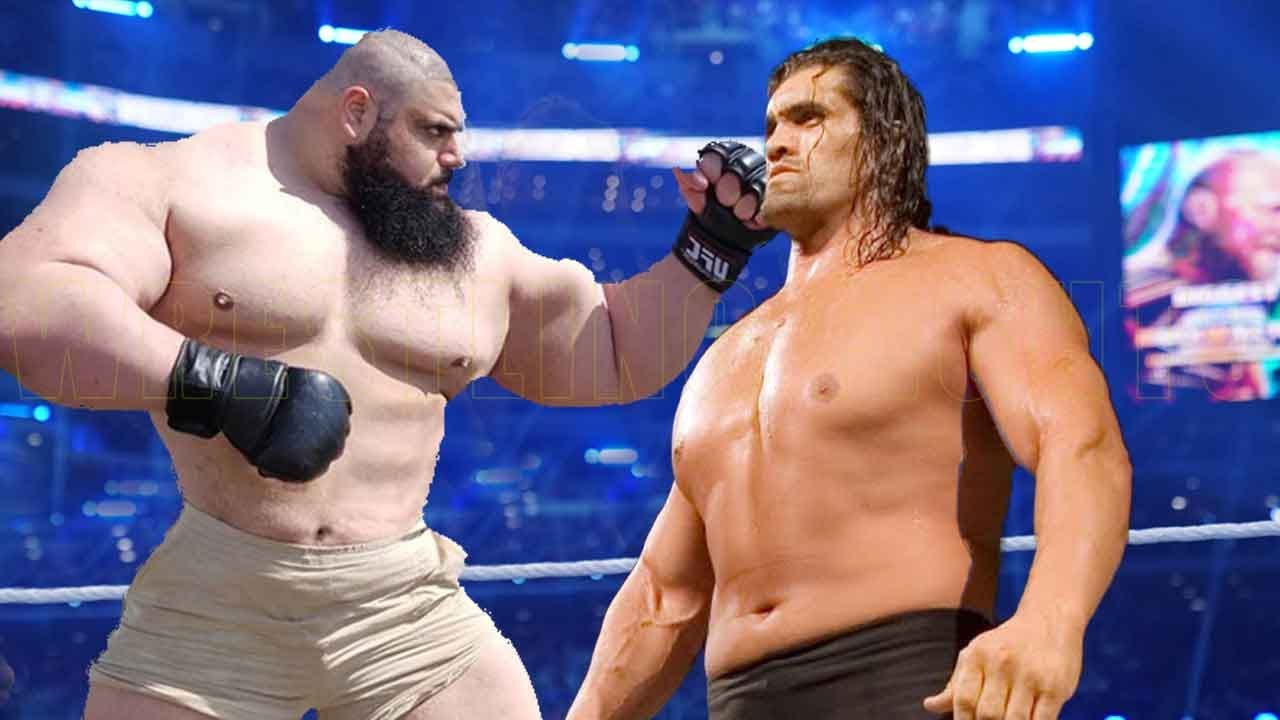 Great Kahli vs Sajad Gharibi Match - YouTube