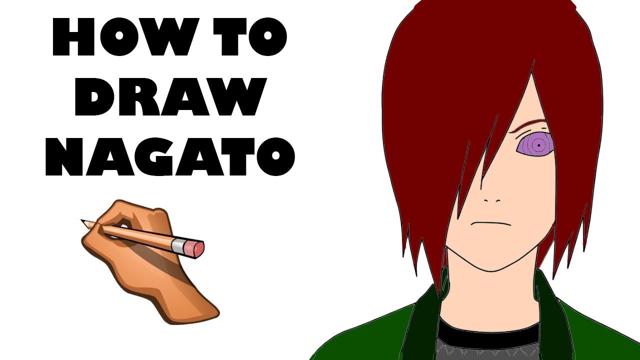 HOW TO DRAW NAGATO - YouTube