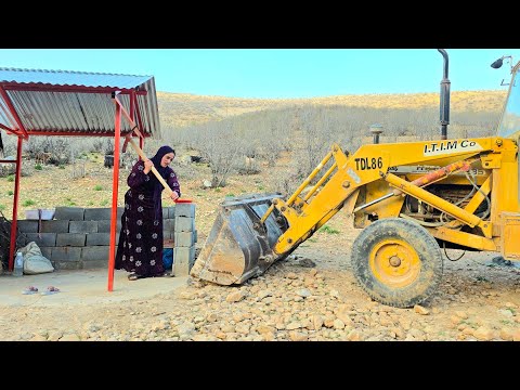 Can the Small Hut Survive the Bulldozer? The Thrilling Battle of a Brave Mother!
