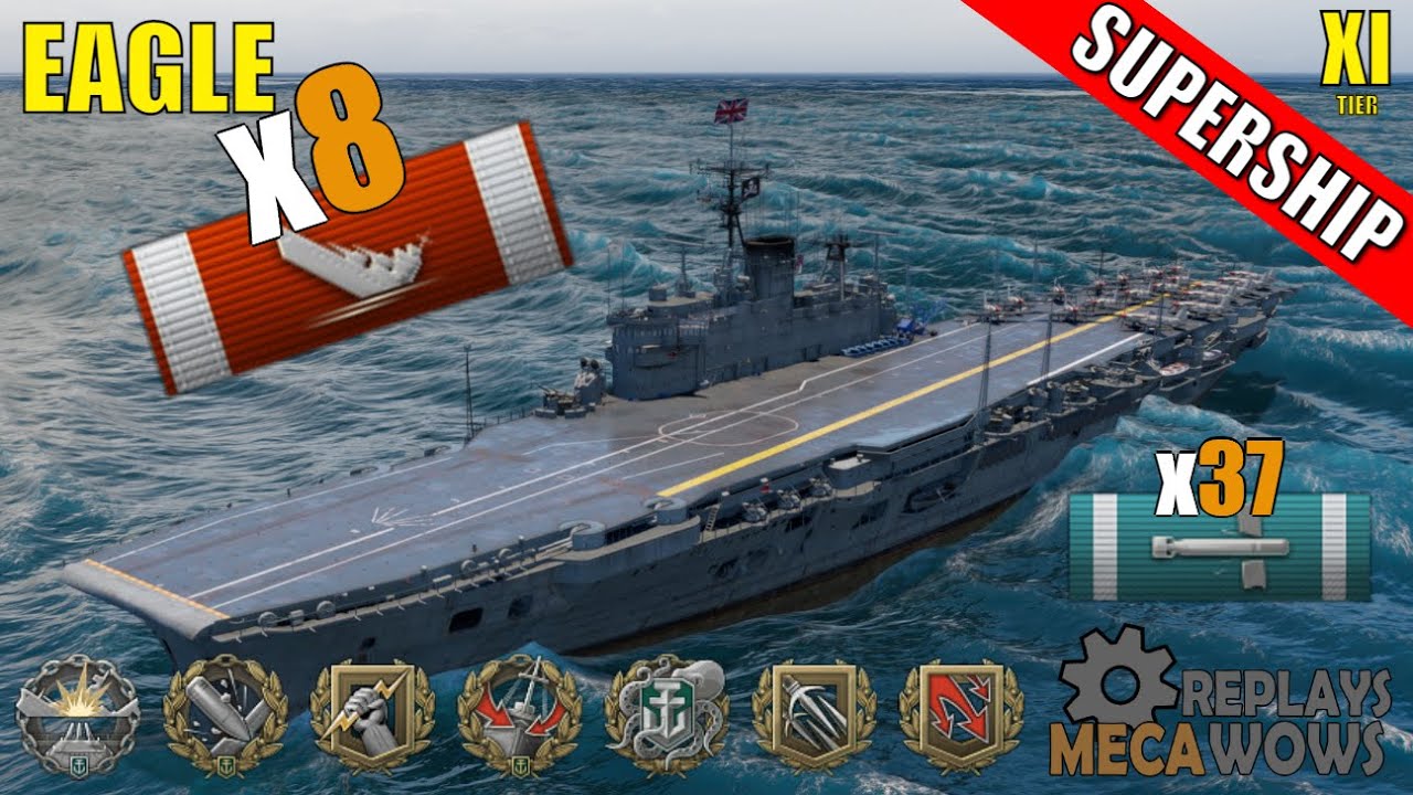 SUPERSHIP Eagle 8 Kills 355k Damage World Of Warships Gameplay SUPERSHIP Eagle 8 Kills 355k Damage World Of Warships Gameplay