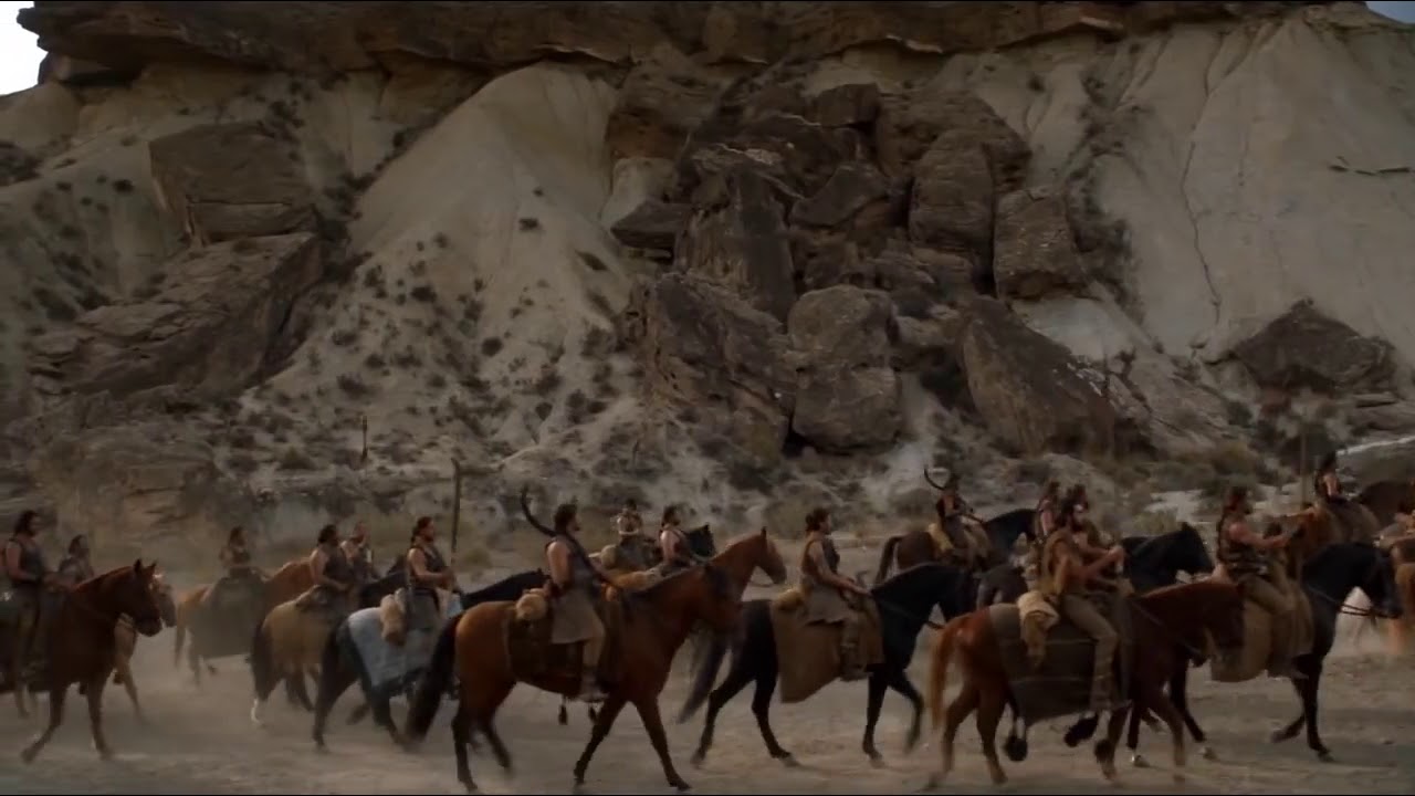 Game of thrones - Daenerys with khalasar blood riders - YouTube