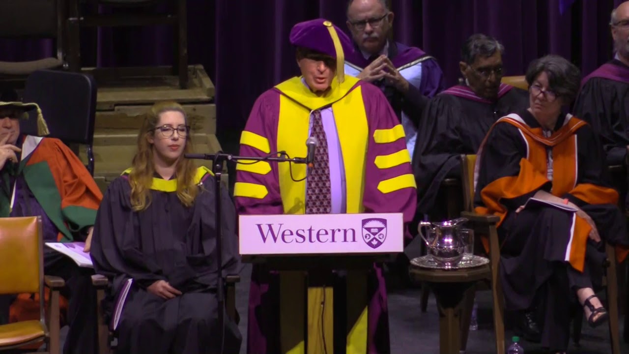 Spring Convocation - Thomas J. Bouchard - June 11, 2019 - YouTube