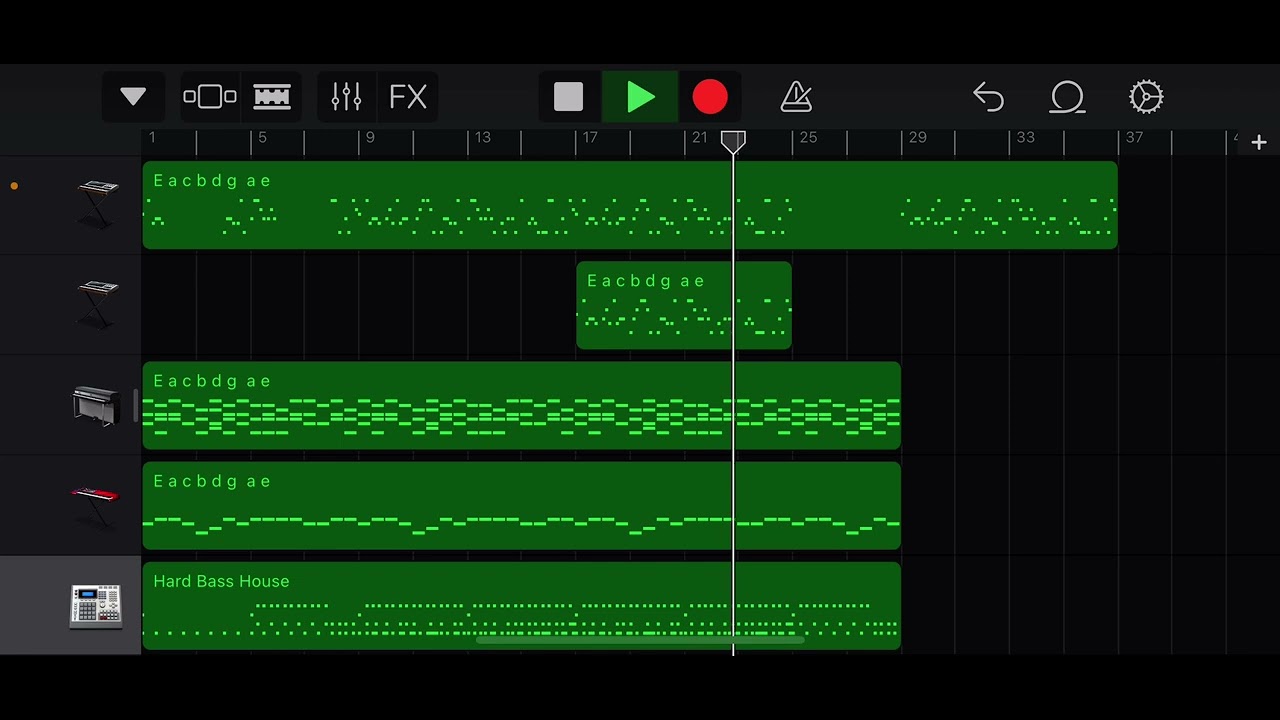 363曲目 「garage band」作曲 「I hate tomorrow」compositio 363songs - YouTube