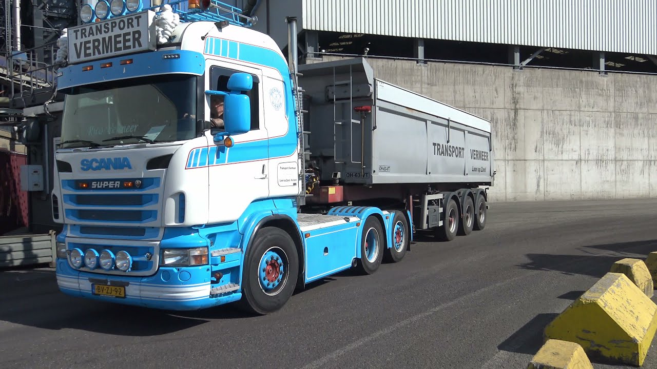 Scania V8 on the road 23 - YouTube
