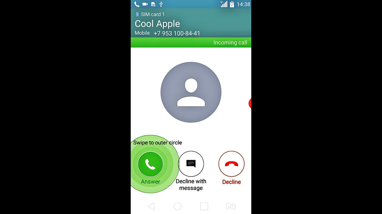 LG G3s screen recorder / Incoming call - YouTube